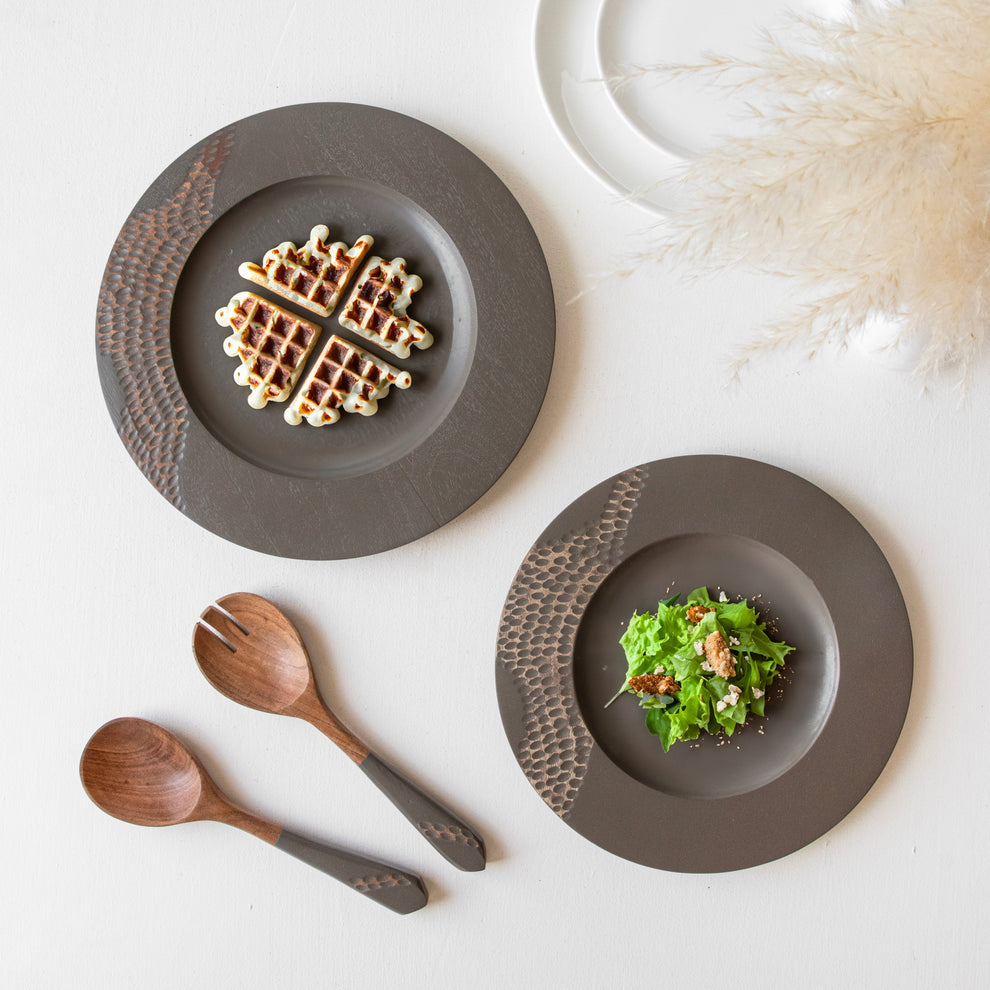 Shop Mizo Serving Platter Set with Spoons Online - Houmn – HOUMN